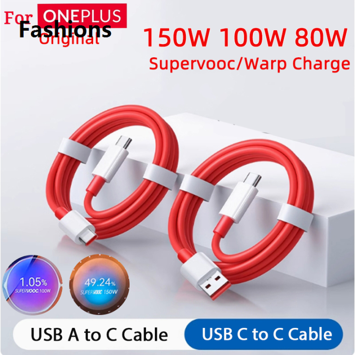 Fashions Original Oneplus Supervooc Cable 150w 100w 80w Usb Type C Warp ...