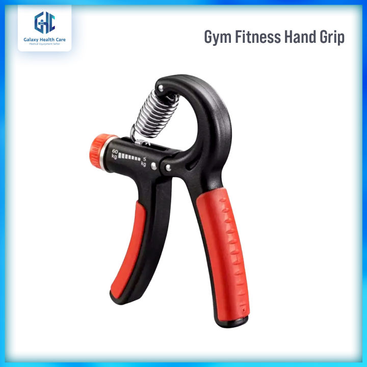 5-60Kg Gym Fitness Hand Grip Men Adjustable Finger Heavy Exerciser ...