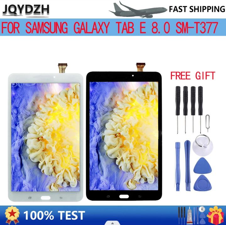 JQYDZH 8'' For Samsung Galaxy Tab E 8.0 T377 LCD Display Touch screen ...
