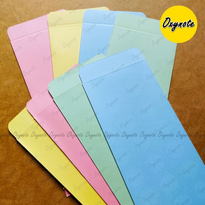 8 Pieces Premium Multicolor Die-Cut Envelope by OXYNOTE | Daraz.com.bd