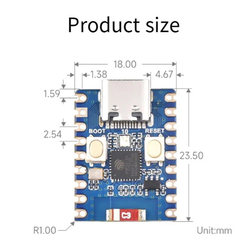 ESP32-S3-Zero Development Board Mini Development Board RISC-V Embedded Development Board ESP32 ...