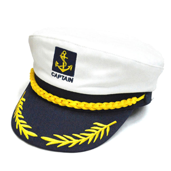 Adult Yacht Military Hats Boat Skipper Ship Sailor Captain Costume Hat | Daraz.com.bd
