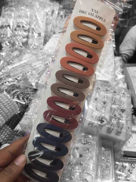 TRENDY CLUB Hair Clip Hairpin Girl Bangs Patchon Fastener Hairpin Hair ...