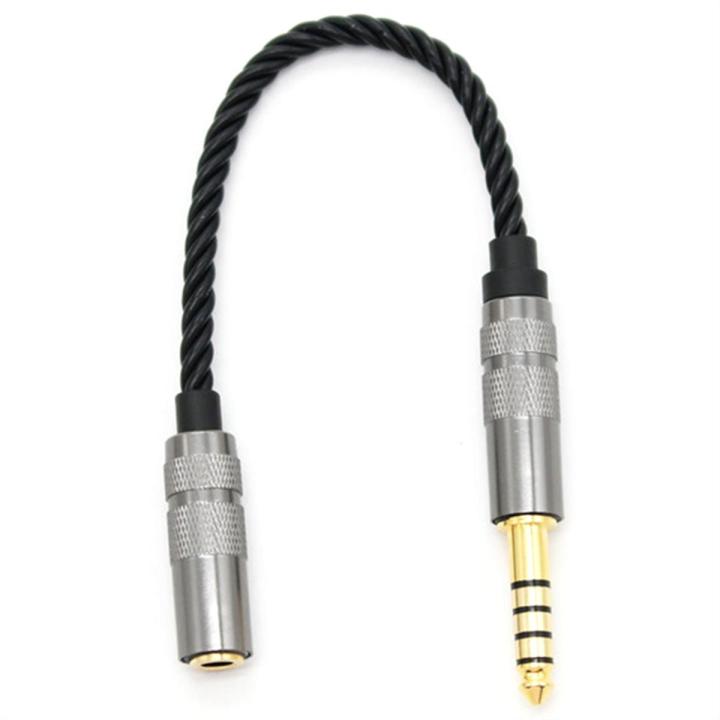 HIFI 4.4MM Balanced Headphone Adapter Audio Cable Accessory 4.4 XLR 4 ...