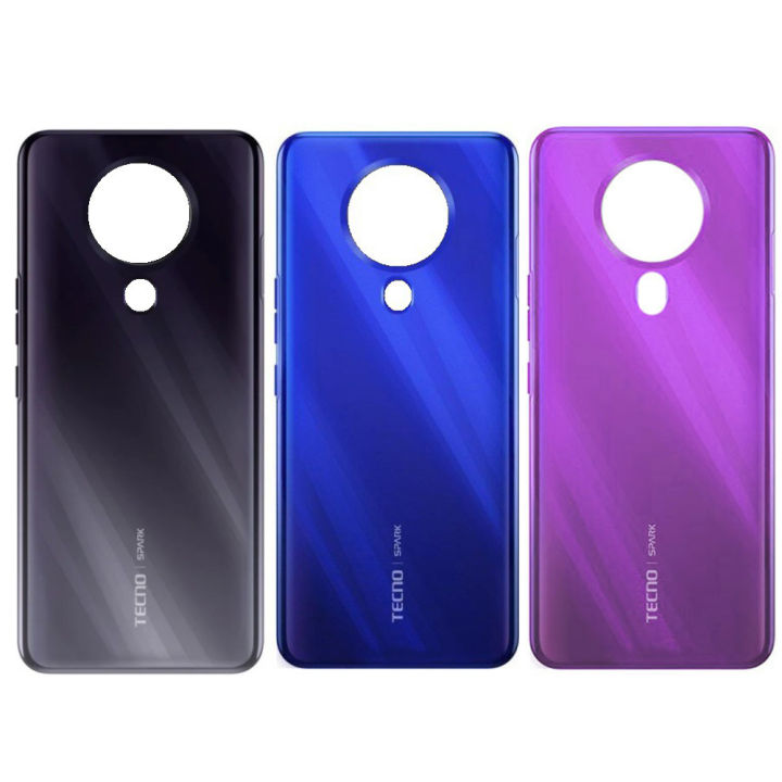 Tecno Spark 6 Back Panel Housing Back Shell Replacement Spare Parts ...