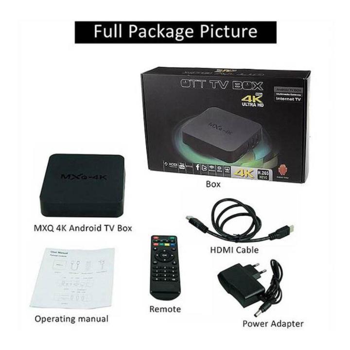 Android Smart TV Box - Black | Daraz.com.bd