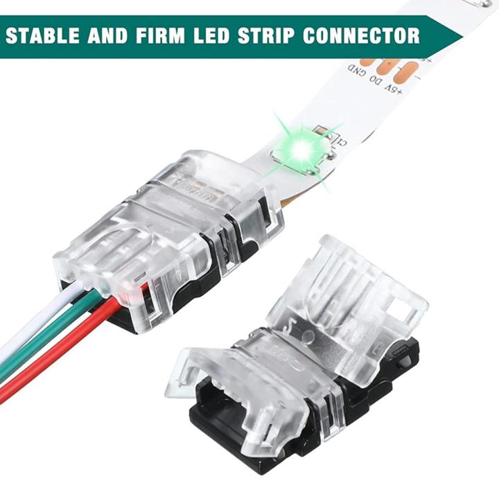 【Atoztide Store】11 Tunable Pin LED Strip 10mm Terminal for WS2811 ...