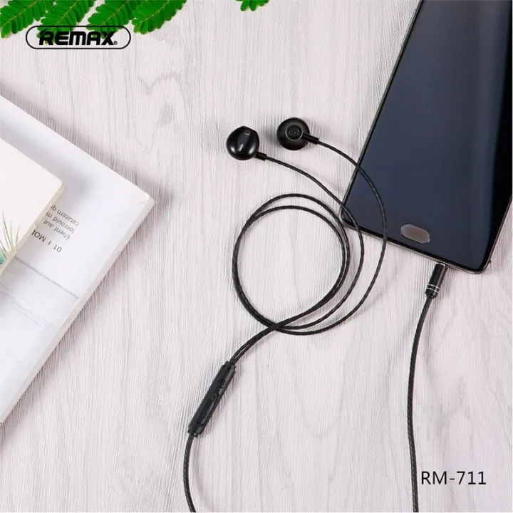 REMAX RM-711 Wire CONTROLLED EARPLUG TYPE EARPHONE | Daraz.com.bd