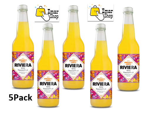 Riviera Sparkling Fruit Drink, Wild Passionfruit, 330 ml, (Australia ...