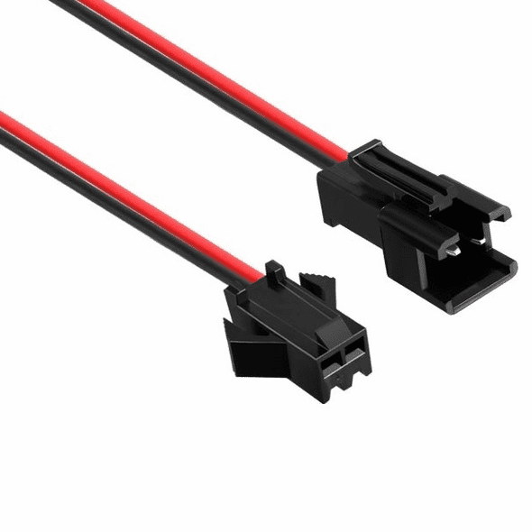 JST Connector 2 Pin Kit JST Male Female Lock Type Plug Connector 2.54mm ...