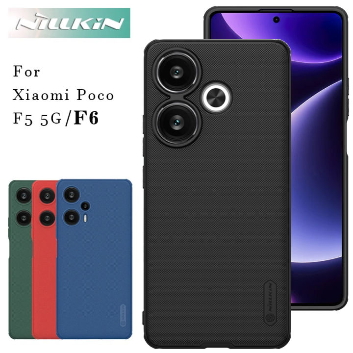 Nillkin For Xiaomi Poco F6 / F5 5G Case Super Frosted Pro Shield TPU ...