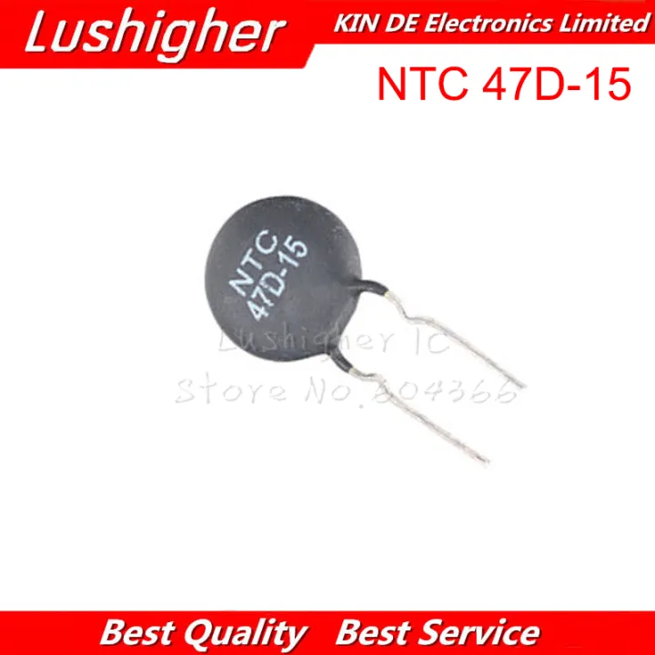 【Shop the Latest Trends】 10pcs NTC Thermistor Resistor NTC 47D-15 ...