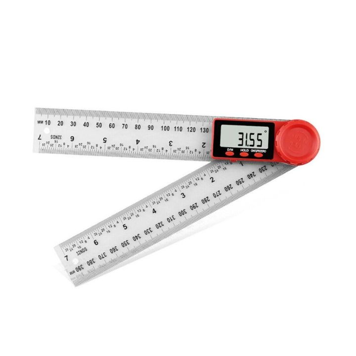 200MM/300MM Measure Meter Goniometer Level Ruler Inclinometer Folding ...