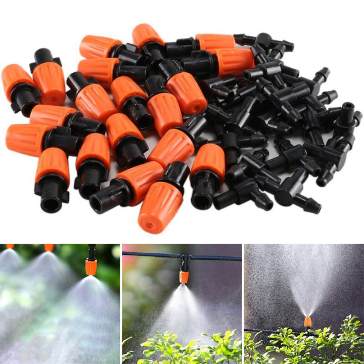 Drip Irrigation System Nozzle 10 piece Water Control Sprayer Plant Self ...