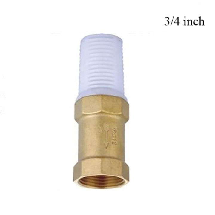 3/4'' Brass Foot Check Valve Non Return Plastic Filter for Pump | Daraz ...