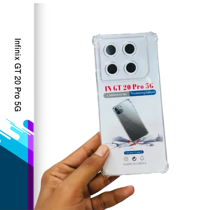 For Infinix GT20 Pro 5G - AGT Crystal Clear Soft TPU Ultra-Thin ...