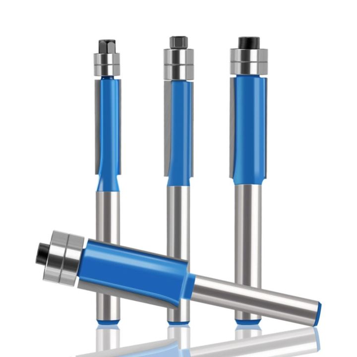 High-quality 6MM Shank Milling Cutter Double Bearing Carbide Router Bit ...