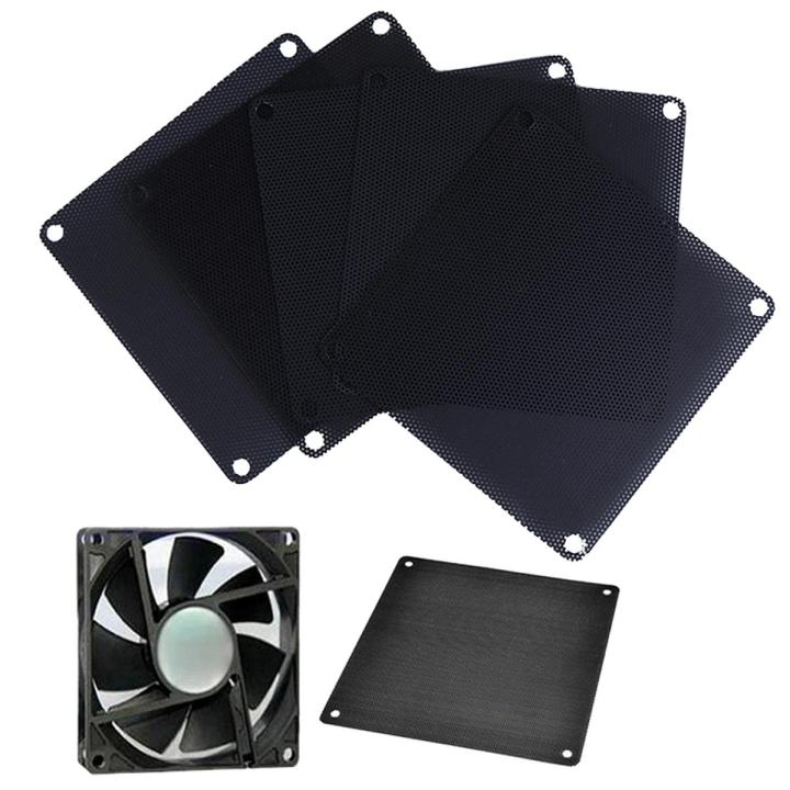 5Pcs 140mm PVC PC Fan Dust Filter Dustproof Case Computer Cooler Cover ...