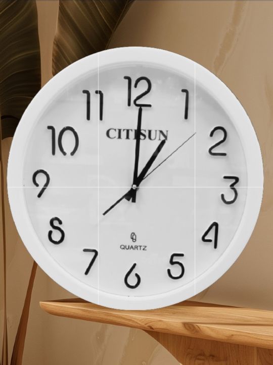 Big size Luxury Decor 3D Wall Clock Sticker DIY Mirror Clock Brief ...