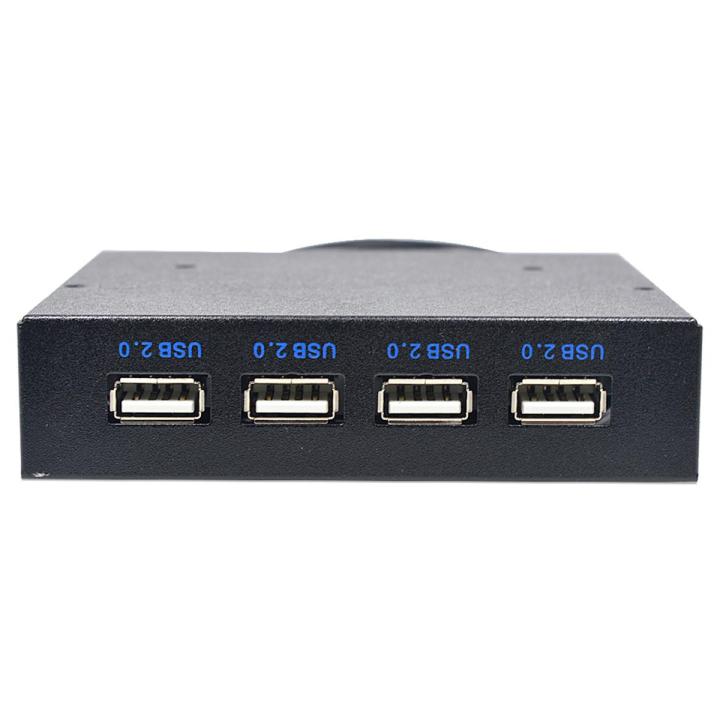 3.5 Inch Floppy Bay 4 Ports USB 2.0 Hub USB2.0 Front Panel Expansion ...