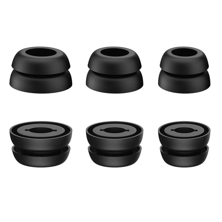 3 Pair Silicone Earbuds Anti-Slip Anti-Lost Comfortable Ear Caps Galaxy ...