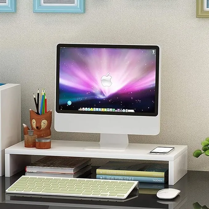 Monitor Stand-Desktop Monitor Stand-Wood Monitor Stand-Monitor With ...