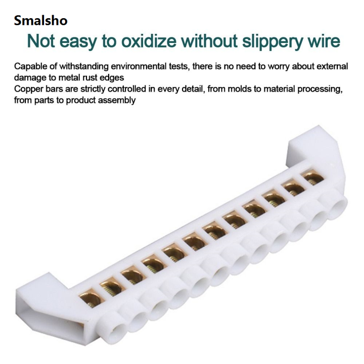 Bridge Type Zero Line Ground Bar Grounding Copper Bar Distribution Box ...
