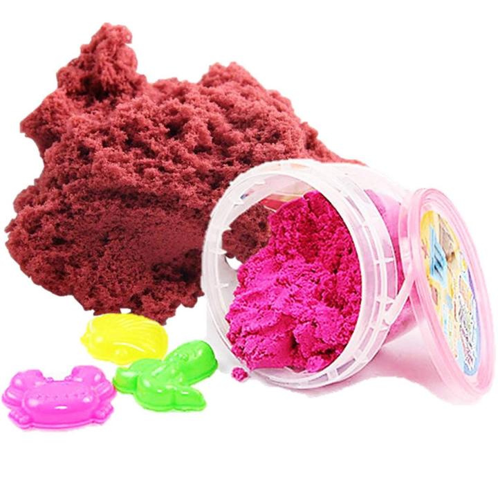 100G Funny Kids Diy Not Wet Magic Sand Handmade Toys Magic Space Sand ...