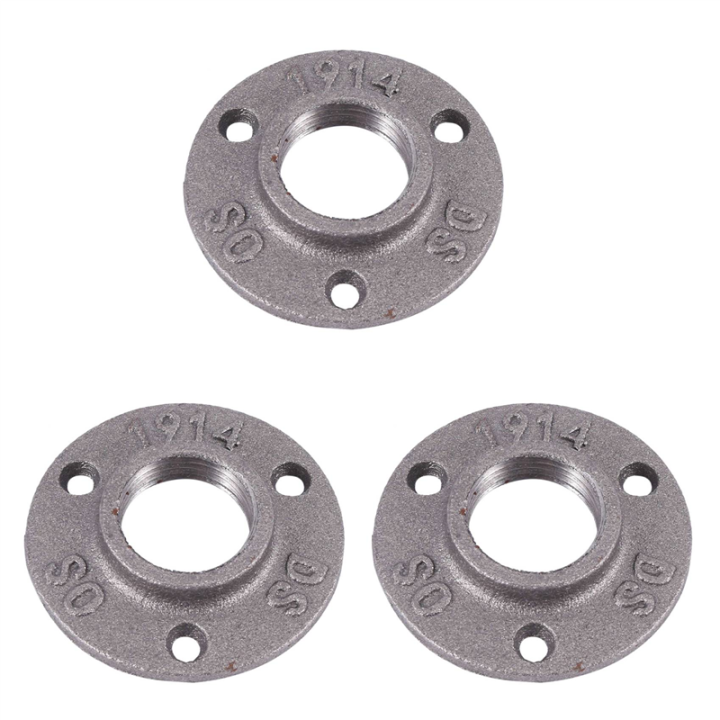 3X 1 Inches Malleable Cast Iron Pipe Flange, Industrial Pipe Flanges ...