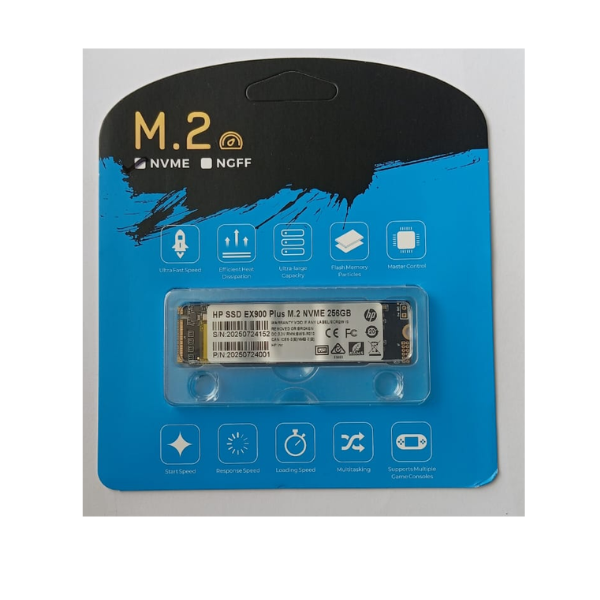 HP EX900 PLUS 256GB M.2 PCIe NVMe Internal SSD | Daraz.com.bd