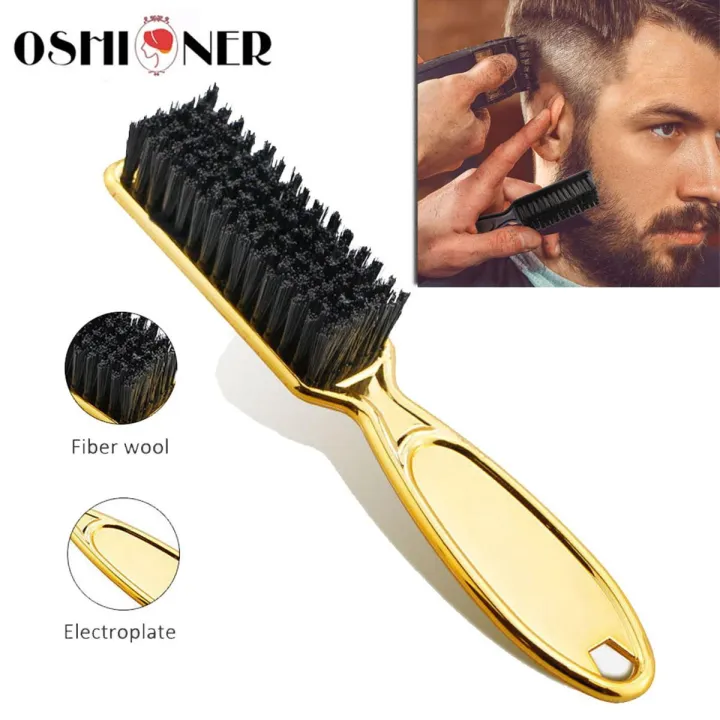 【DM bag factory Store】Hairbrush Electroplated Soft Hair Brush Comb ...