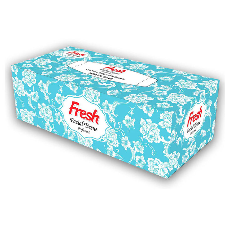 Fresh Facial Tissue Perfumed (120 Pcs x 2 Ply) | Daraz.com.bd