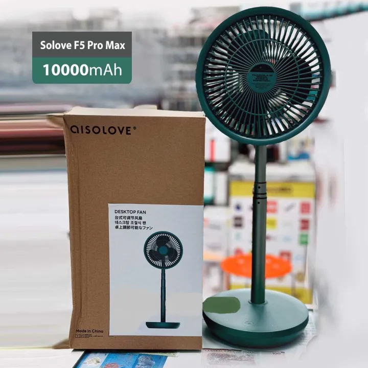 Xiaomi Solove F5 Pro Max Oscillating Cordless Desk Fan 10,000mAh ...