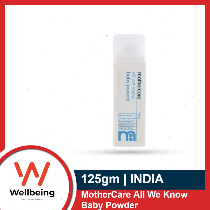 MotherCare Baby Powder 125gm | Daraz.com.bd