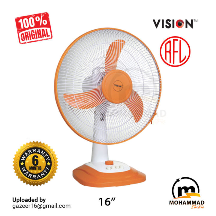 Vision River Wind Table Fan 16" | Daraz.com.bd