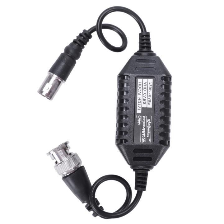 Individual Coaxial Video Ground Loop Isolator Balun BNC Male to Female ...