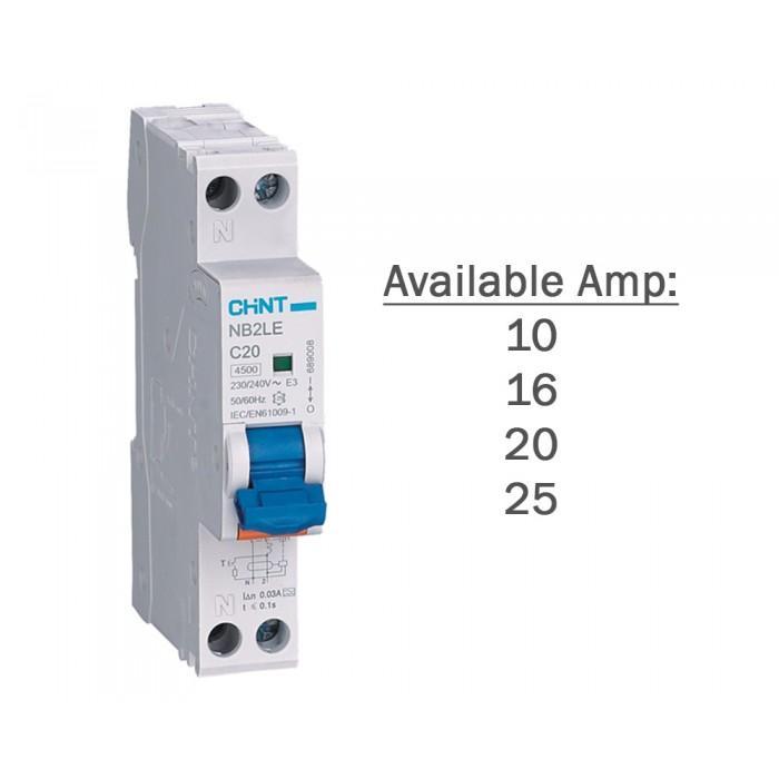 CHINT RCBO NB2LE Residual Current Operated Circuit Breaker - 1PN | Daraz.com.bd