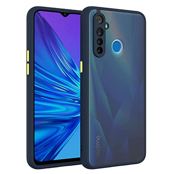 Glaslux Matte Translucent Camera Protection Case Cover for Realme 5i ...