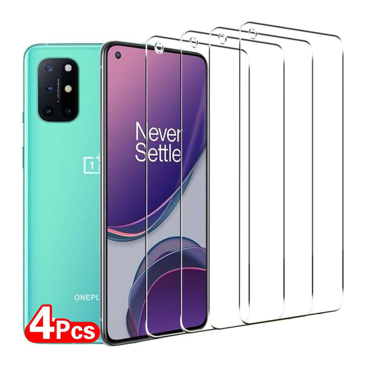 4pcs Tempered Glass for Oneplus 8T 9 9R 9RT 10T 5G Screen Protector for ...