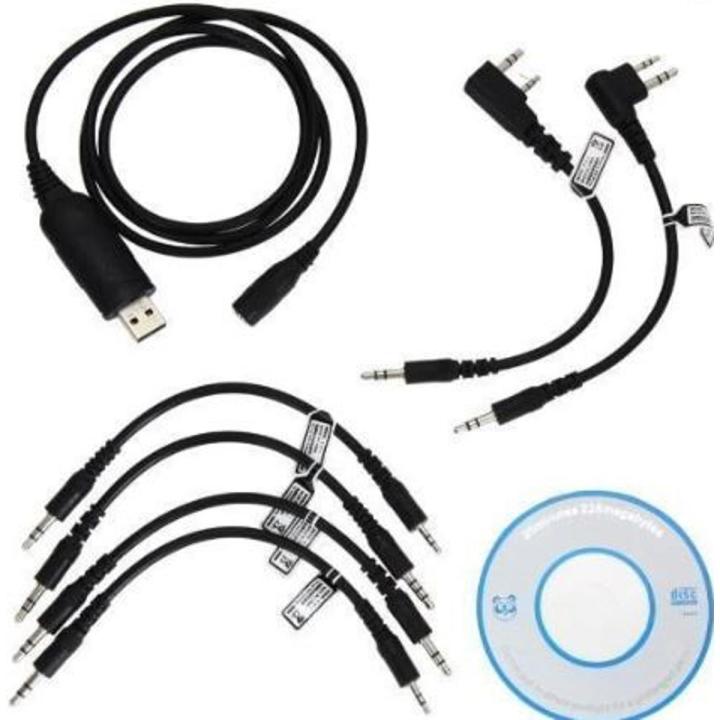 6 in 1 USB Programming Cable For Radio | Daraz.com.bd