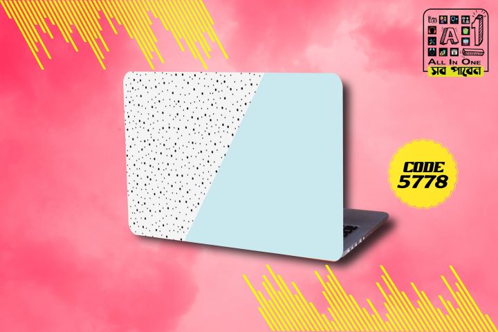 Two Shade Design Laptop Sticker | Daraz.com.bd