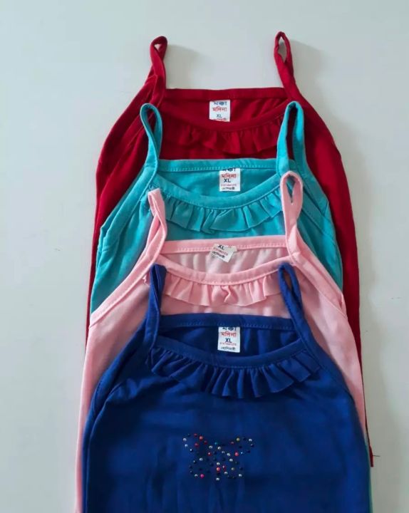 0-10 Years 3 pcs Girls Summer Fancy Frock / Baby Girl Tops (Multicolor ...