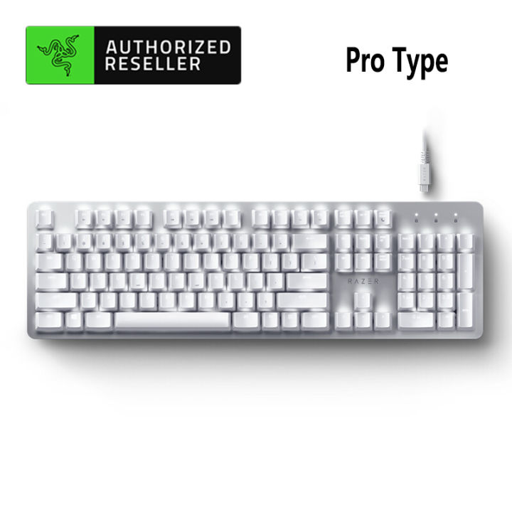 Razer Pro Type Wireless Mechanical Keyboard Linear Switch Portable ...