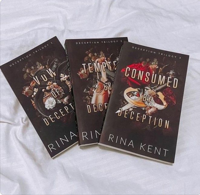 Deception Trilogy ( 3 Books ) , Novel Series by Rina Kent ( Premium ...