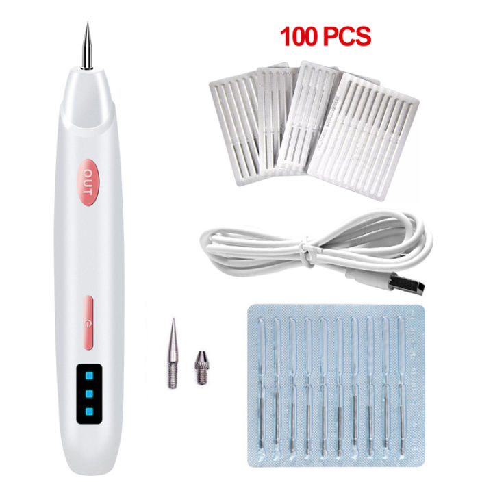 Wired Laser Plasma Pen para Mole Dark Spot e Freckle, Wart Skin Tag ...