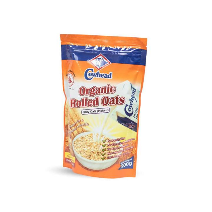 Cowhead Baby Oats Instant Organic Rolled Oats - 500gm | Daraz.com.bd