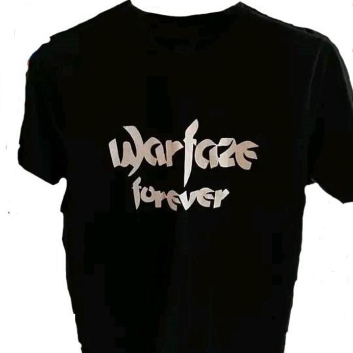 MEN'S COTTON T-SHIRT WARFAZE WHITE COLOR PRINT WITH FOREVER | Daraz.com.bd
