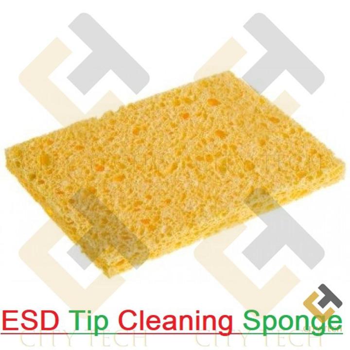 ESD Tip Cleaning Sponge Size 50x33x0.7mm Soldering Iron Tip Cleaning ...