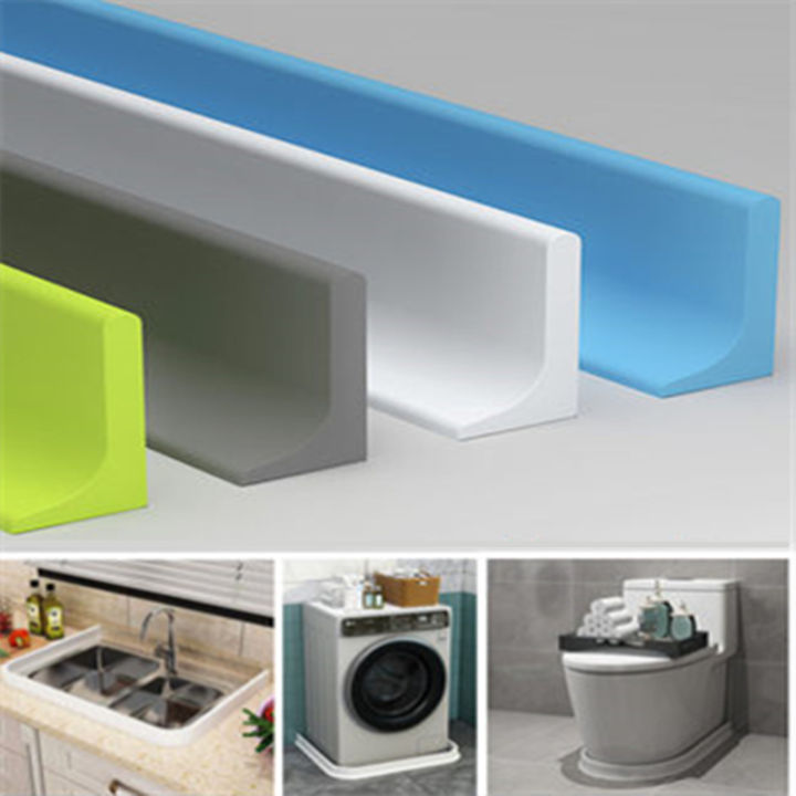 Silicone Bathroom Water Stopper Blocker shower retaining strip Water ...