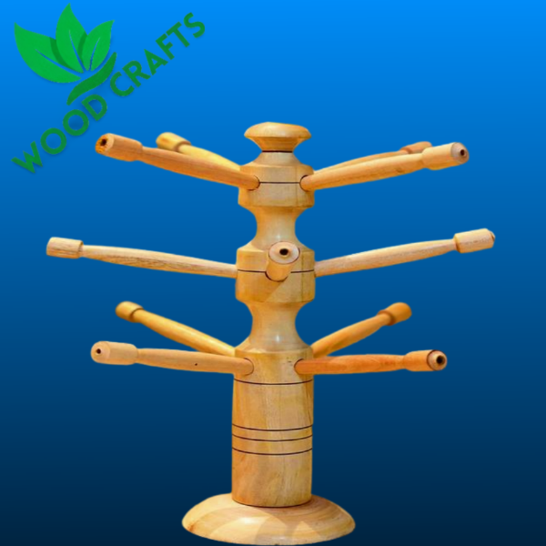 Churir Alna Wooden Twelve 12 Stick - Churi Rakhar Stand | Daraz.com.bd